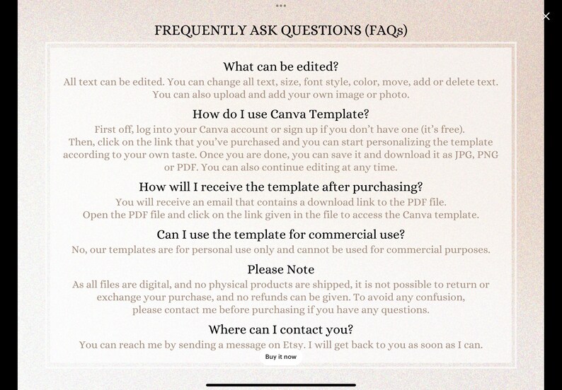 Canva Template Wedding Card Invitation Kad Jemputan Majlis Kesyukuran ...