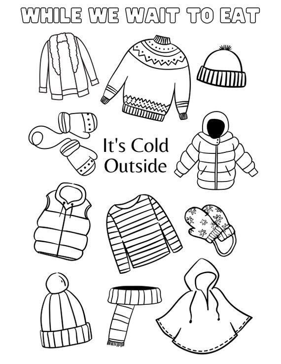 Dibujos Para Colorear De Vacaciones De Invierno Colorea Tus Dibujos