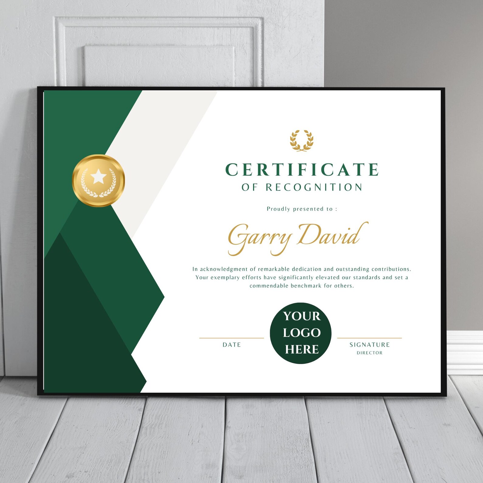 Printable Award Certificate: Memorable Editable Design Template for ...