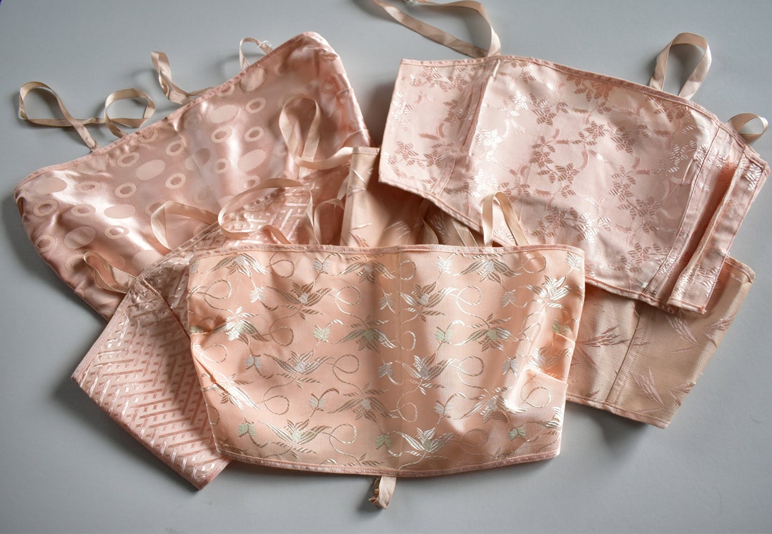 Vintage Bras Flapper Flattening 20's Bandeaux Style Brocade Art Deco ...