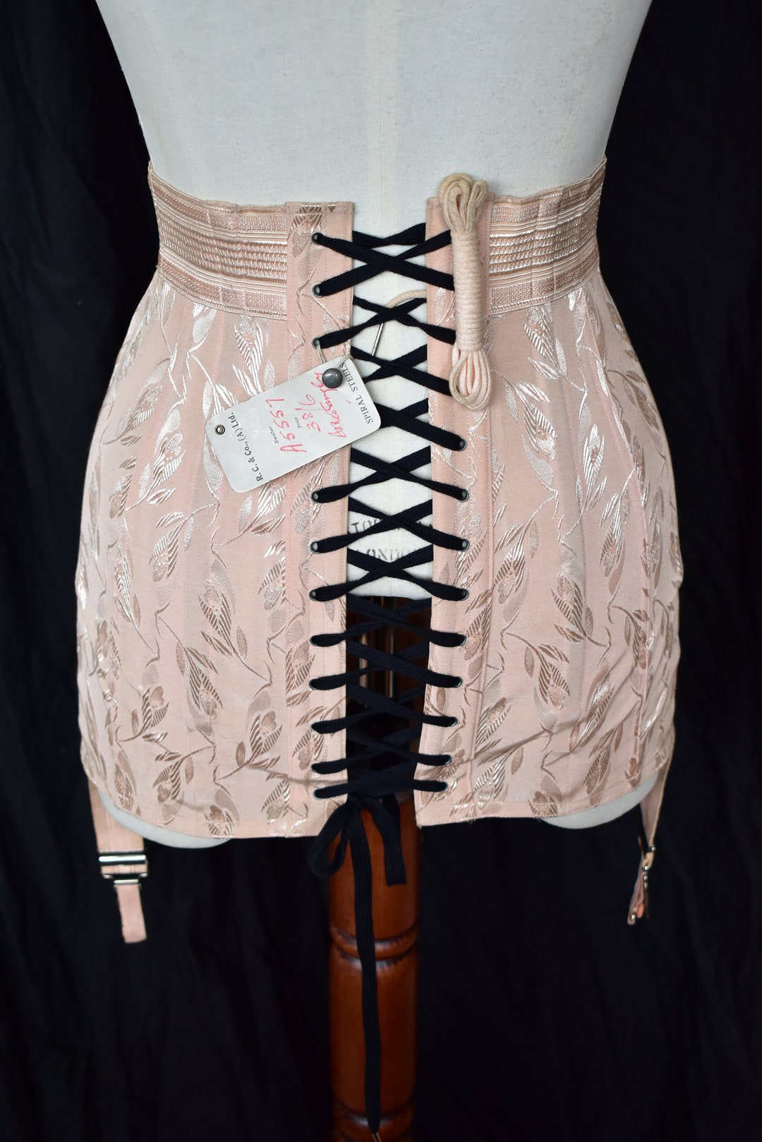 Vintage Girdle Corset Nwt's 30's 40's Body Shaping Skirt Suspenders ...