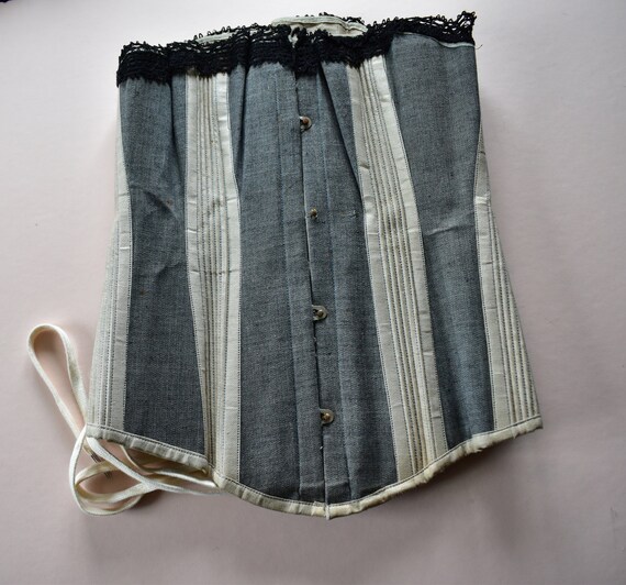 Original Edwardian corsets antique new deadstock seas… - Gem