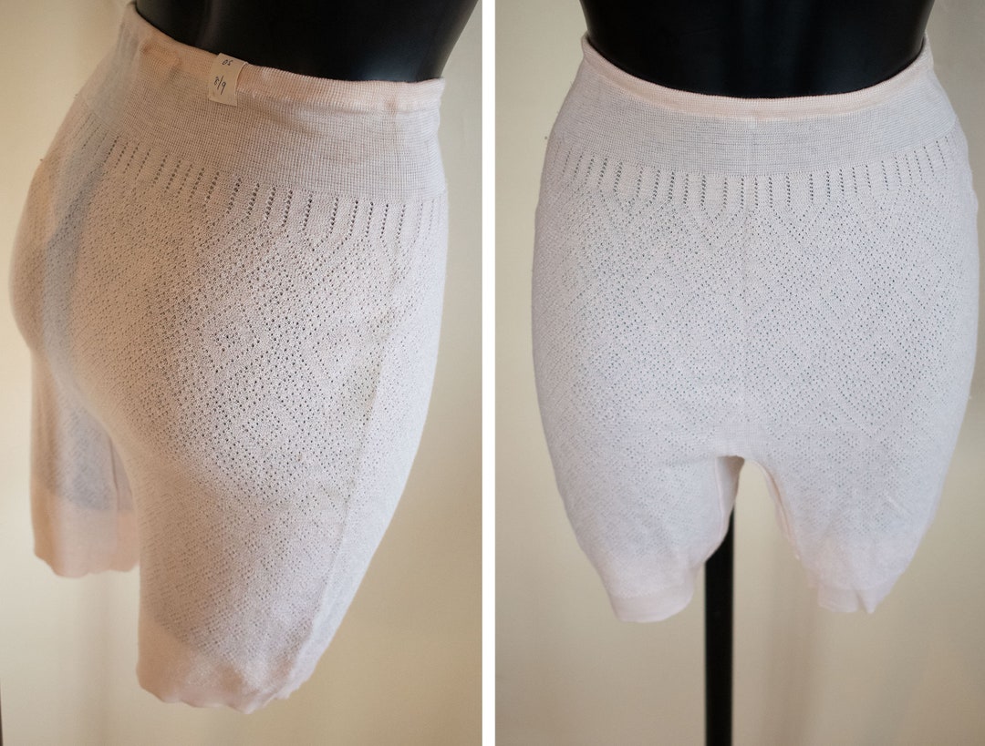 Nwt's Vintage Thermal Shape Wear Long Johns Peach Warm 40's 50's OS ...