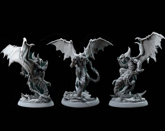 Pit Fiend Miniature - Etsy