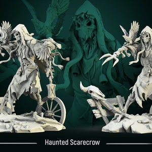 Scarecrow Monster Miniature Dungeons and Dragons Wargaming Fantasy ...