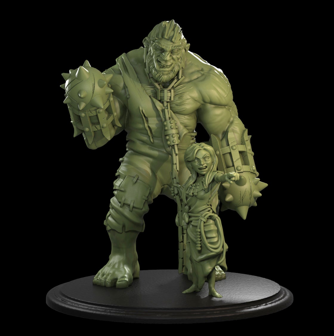 Toys & Games Miniature Toys Role Playing Miniatures Flesh Golem Witch ...