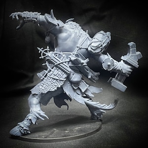 Herd Goliath Monster Miniature Model Giant Ogre Dungeons and Dragons ...