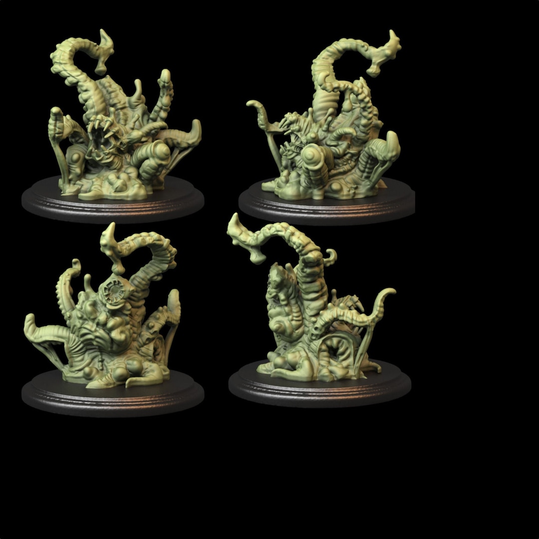 Shoggoth Gibbering Mouther Miniature 3D Printer Resin Table Top Role ...