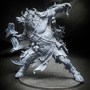 Herd Goliath Monster Miniature Model Giant Ogre Dungeons and Dragons ...
