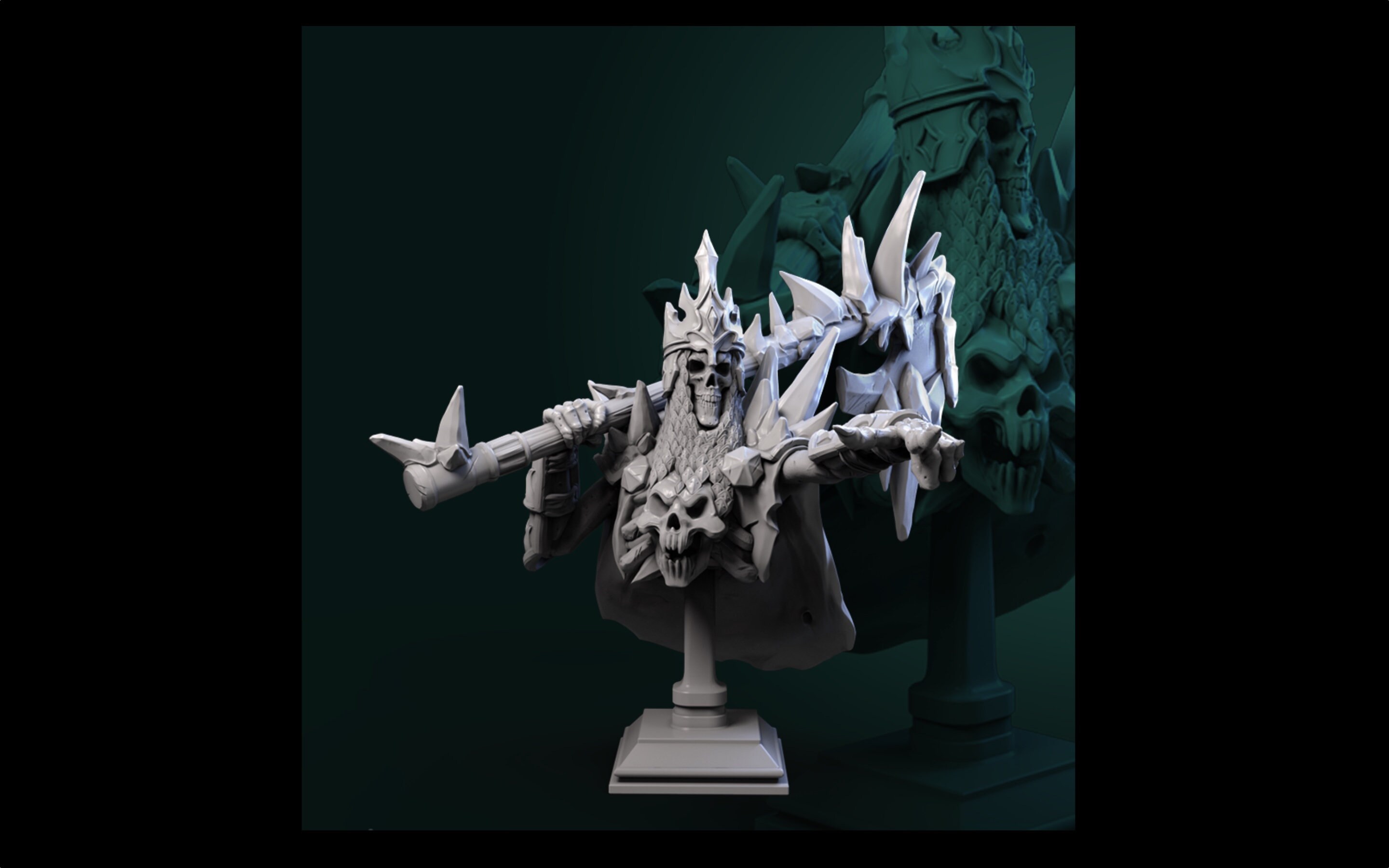 Frozen Skeleton Of The Cursed