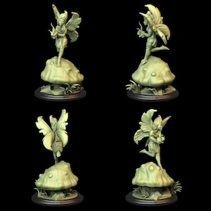 Fairy Miniatures Skull Fairy Fey Minis 3D Printer Resin Table Top Role ...