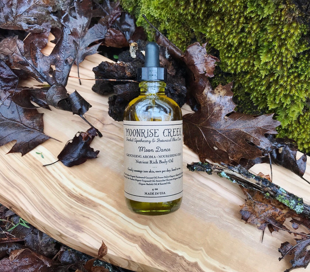 Moon Dance Body Oil: Organic Essential Oils, Vegan, Gluten Free - Etsy