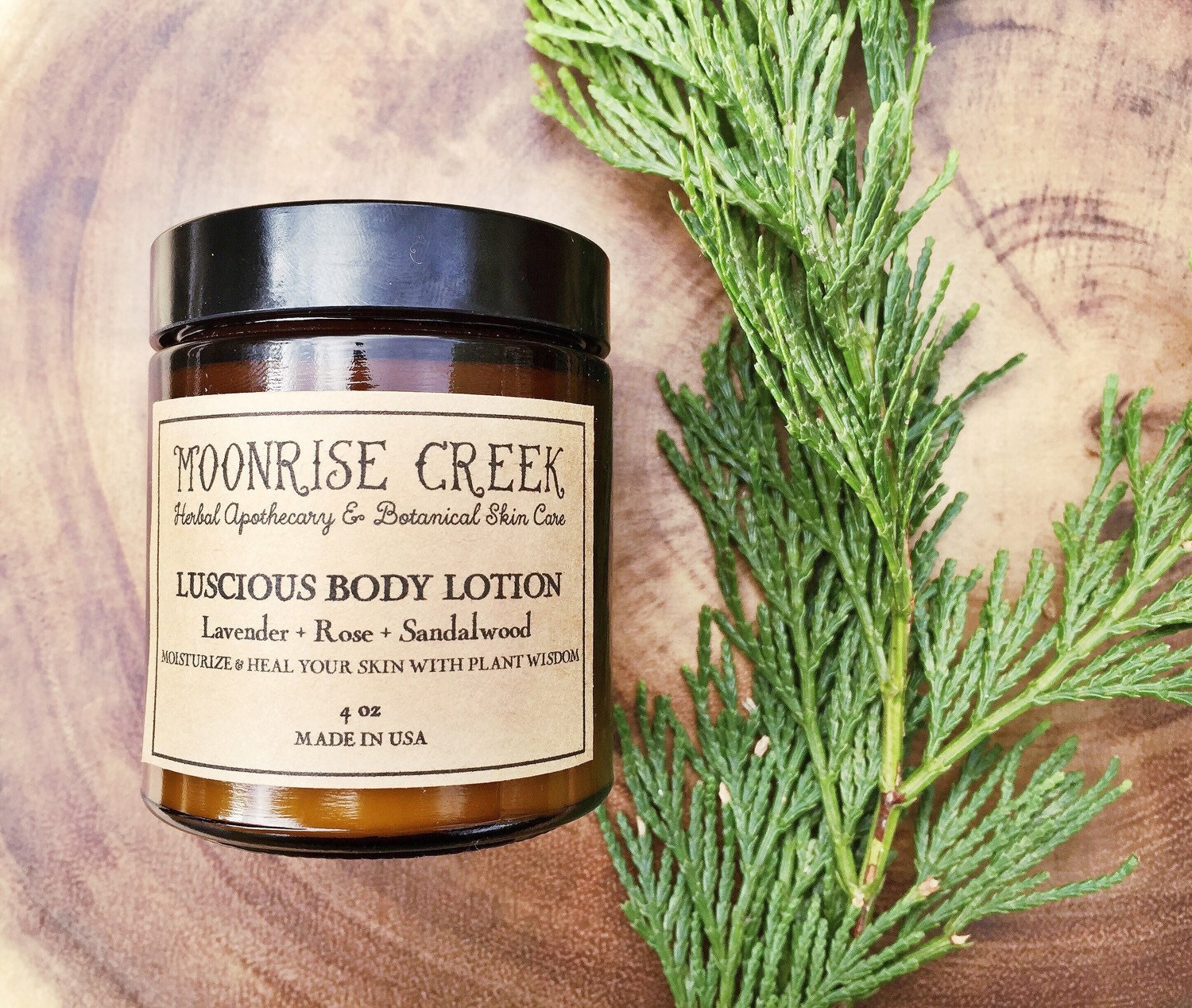 Luscious Body Lotion • EARTHY BLEND • Moisturize and Heal your Skin ...