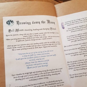 MOON MAGICK Book of Shadows A Course in Witchcraft - Etsy