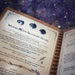 MOON MAGICK Book of Shadows A Course in Witchcraft Grimoire Journal ...