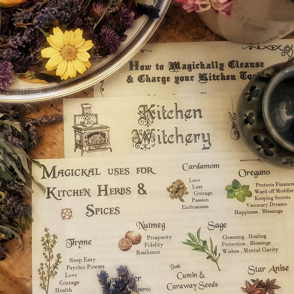 Kitchen Witchery - Etsy