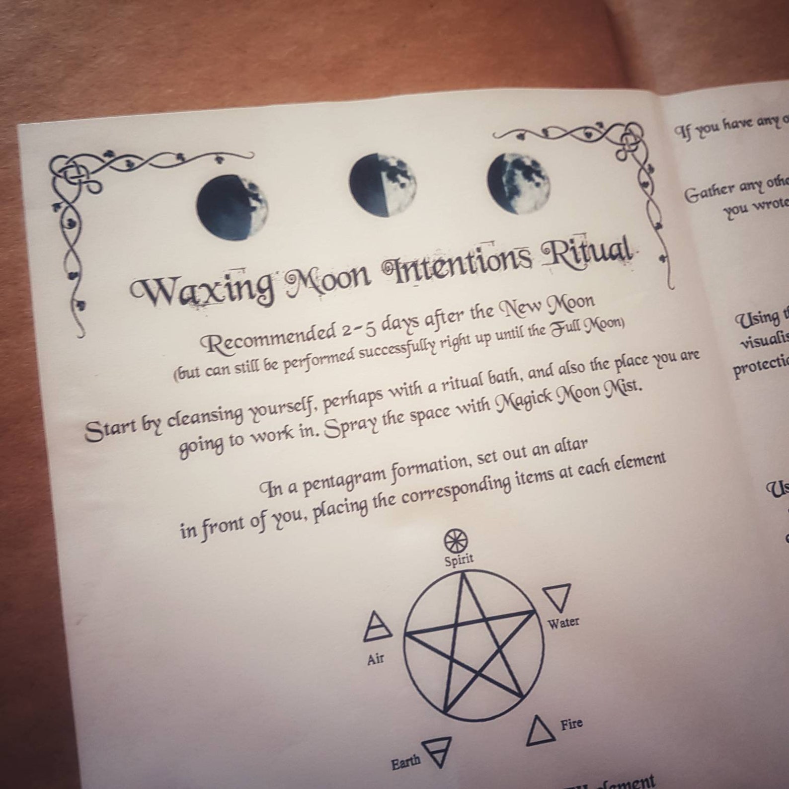 MOON MAGICK Book of Shadows A Course in Witchcraft - Etsy