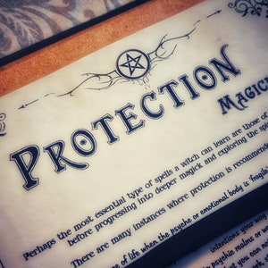 ULTIMATE PROTECTION Ritual Printable Grimoire, Beginner Spells, Book of ...
