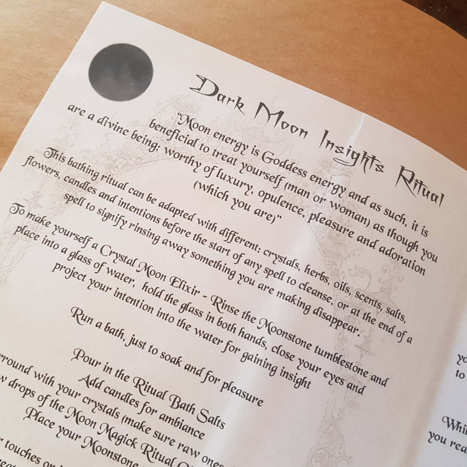 MOON MAGICK Book of Shadows A Course in Witchcraft - Etsy