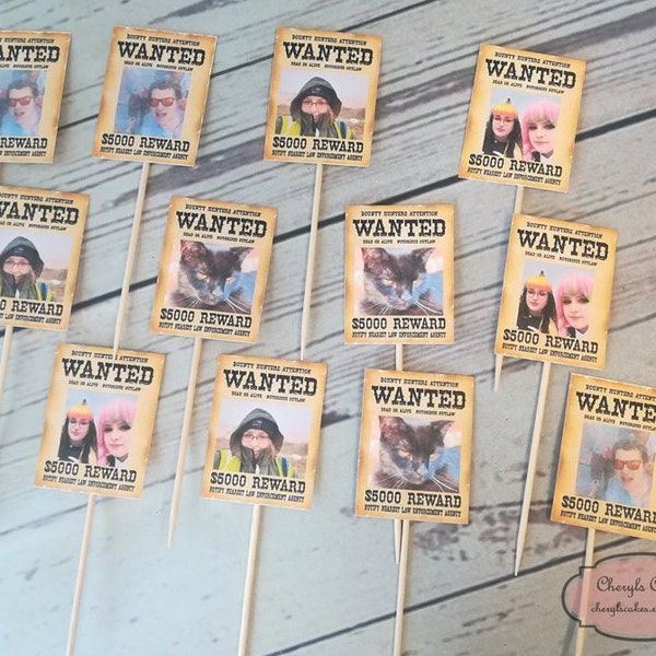 Wanted Poster - Etsy