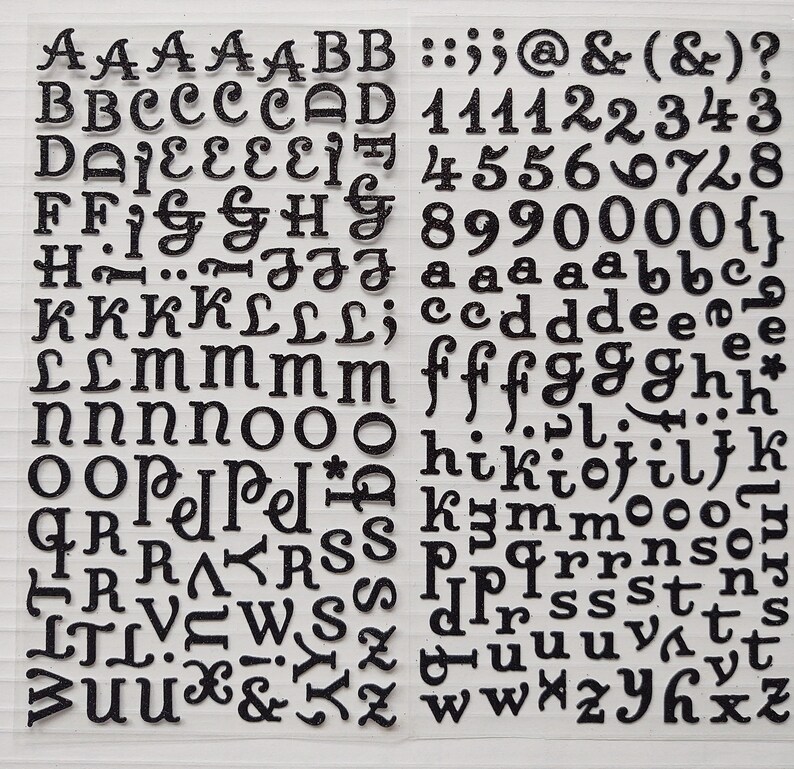 Unique 3D Self-adhesive Alphabet Letter Set, Red Woven Patch Alphas ...