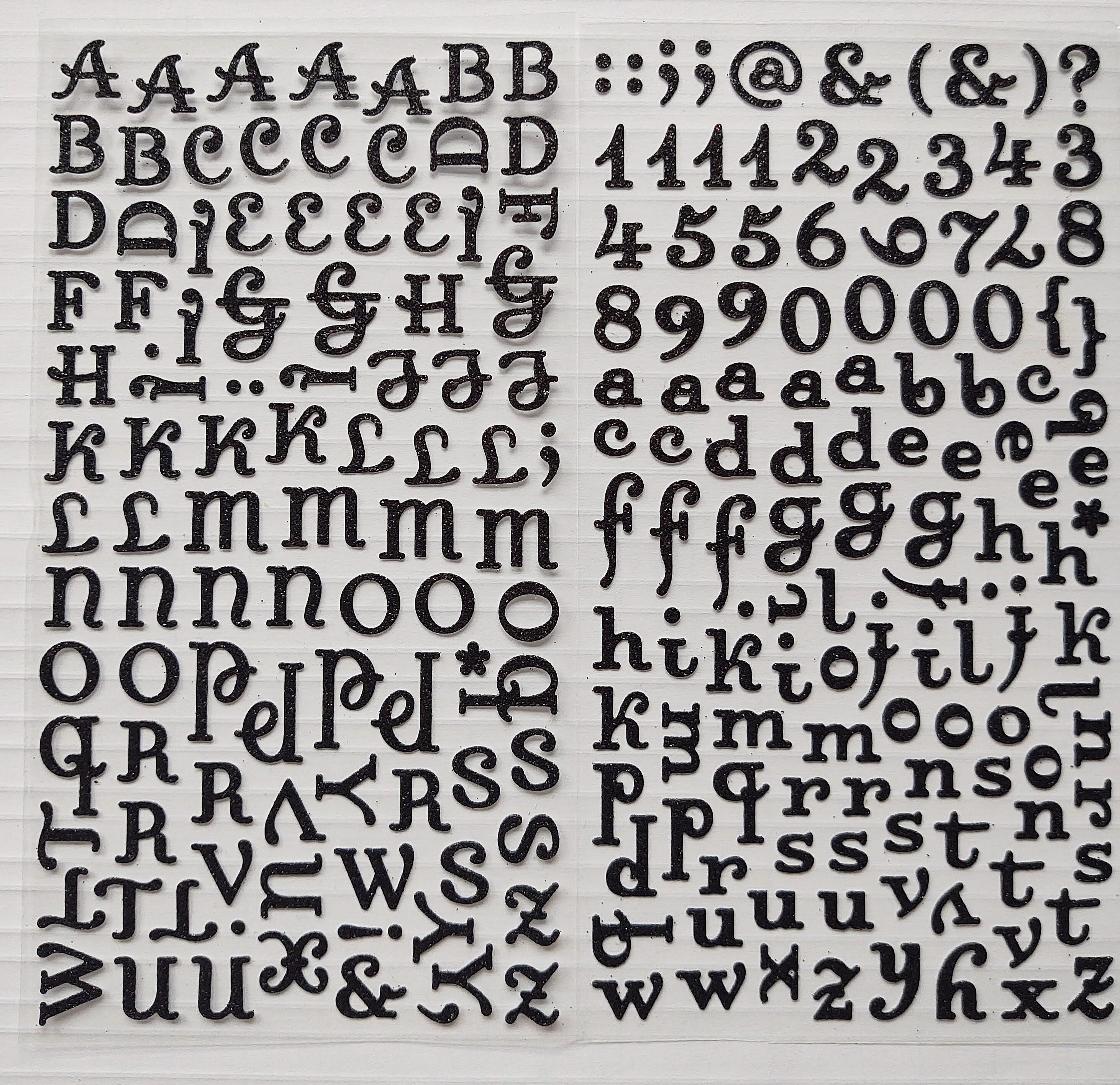 Unique 3D Self-adhesive Alphabet Letters, Red Woven Patch Alphas, Fancy ...