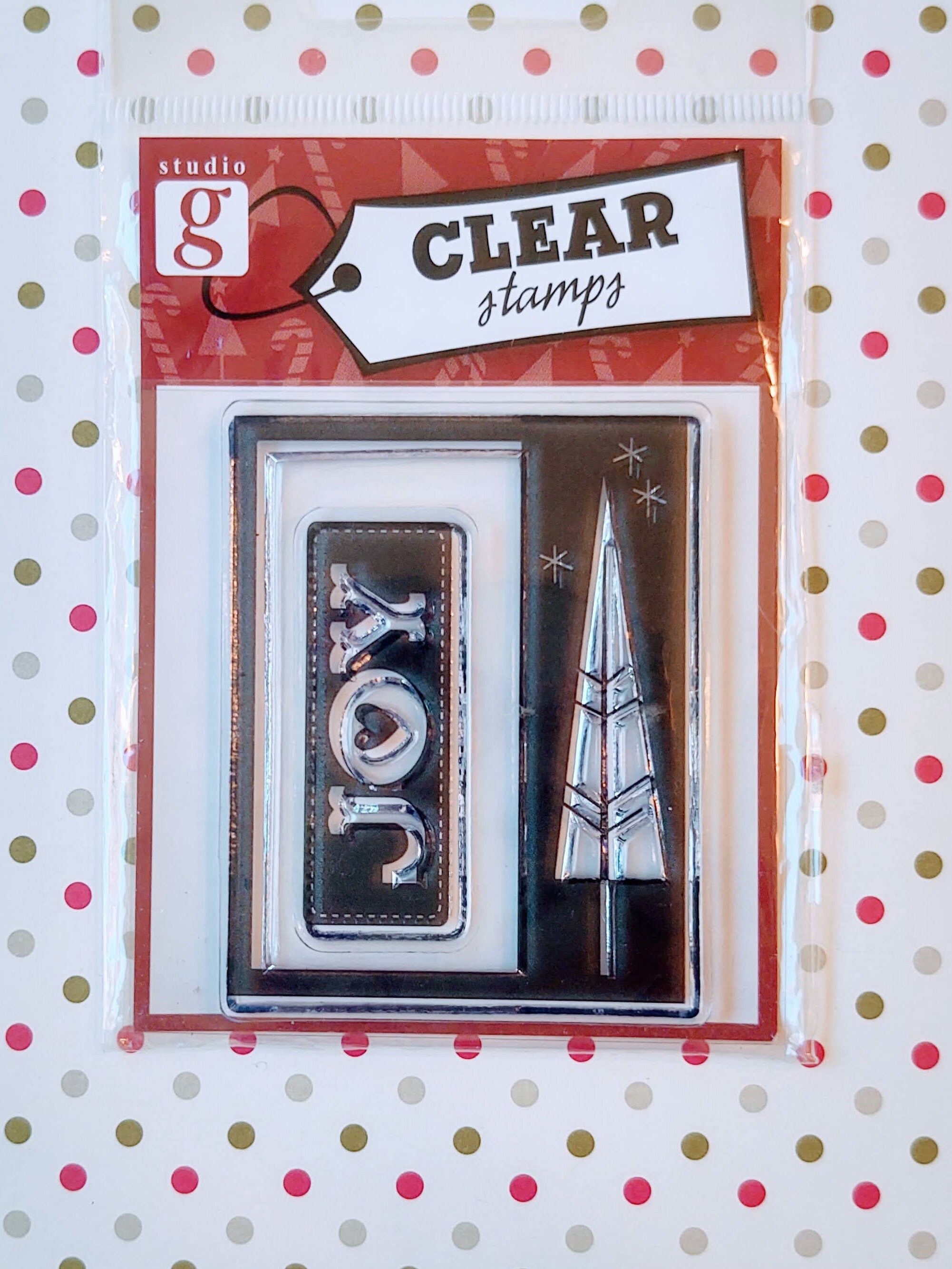 Clear Acrylic Christmas Mini Stamp Sets, Santa Cookies, Assorted ...