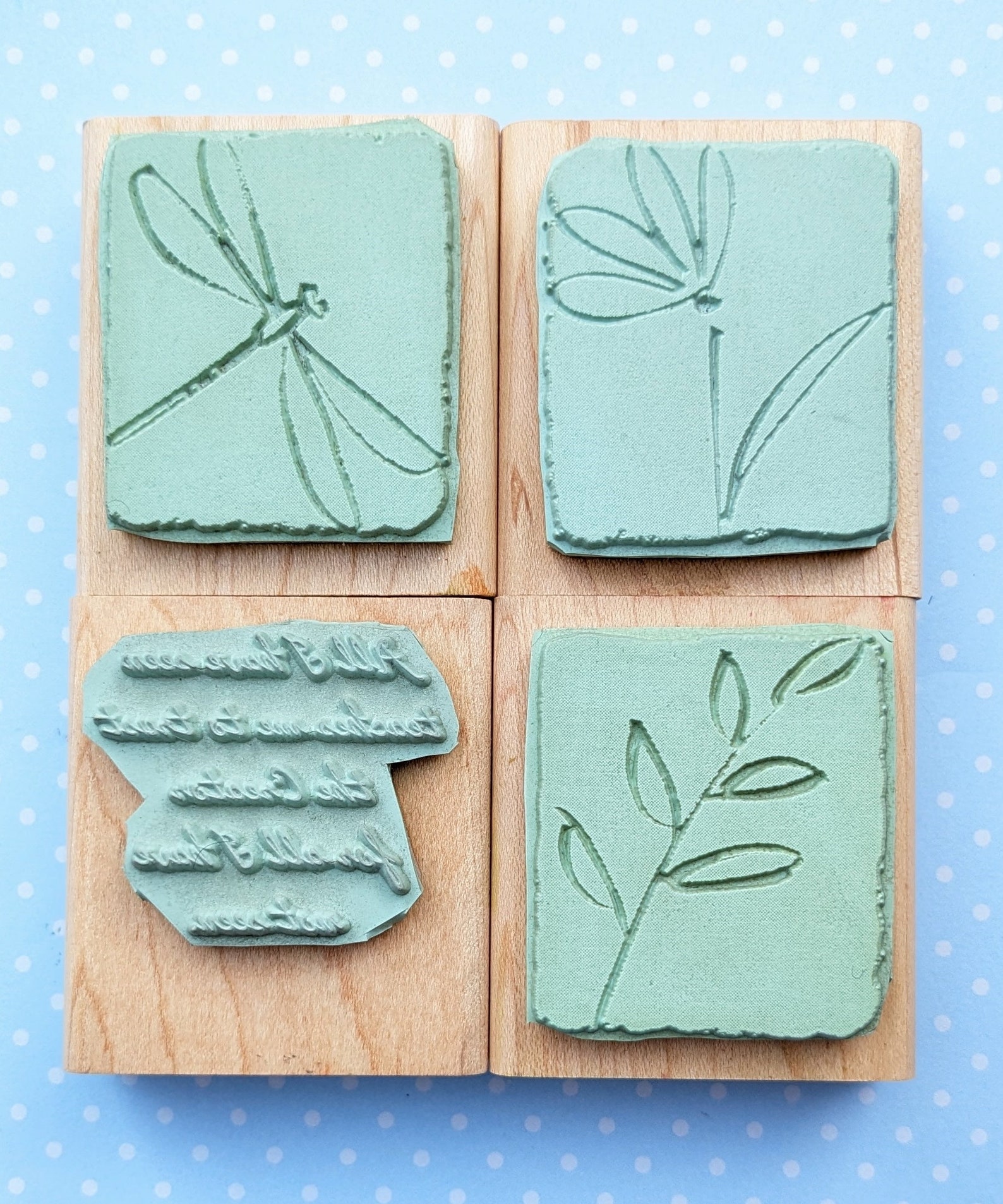 Stampin' up Retired 'all I Have Seen' Stamp Set Wood Mounted Original ...