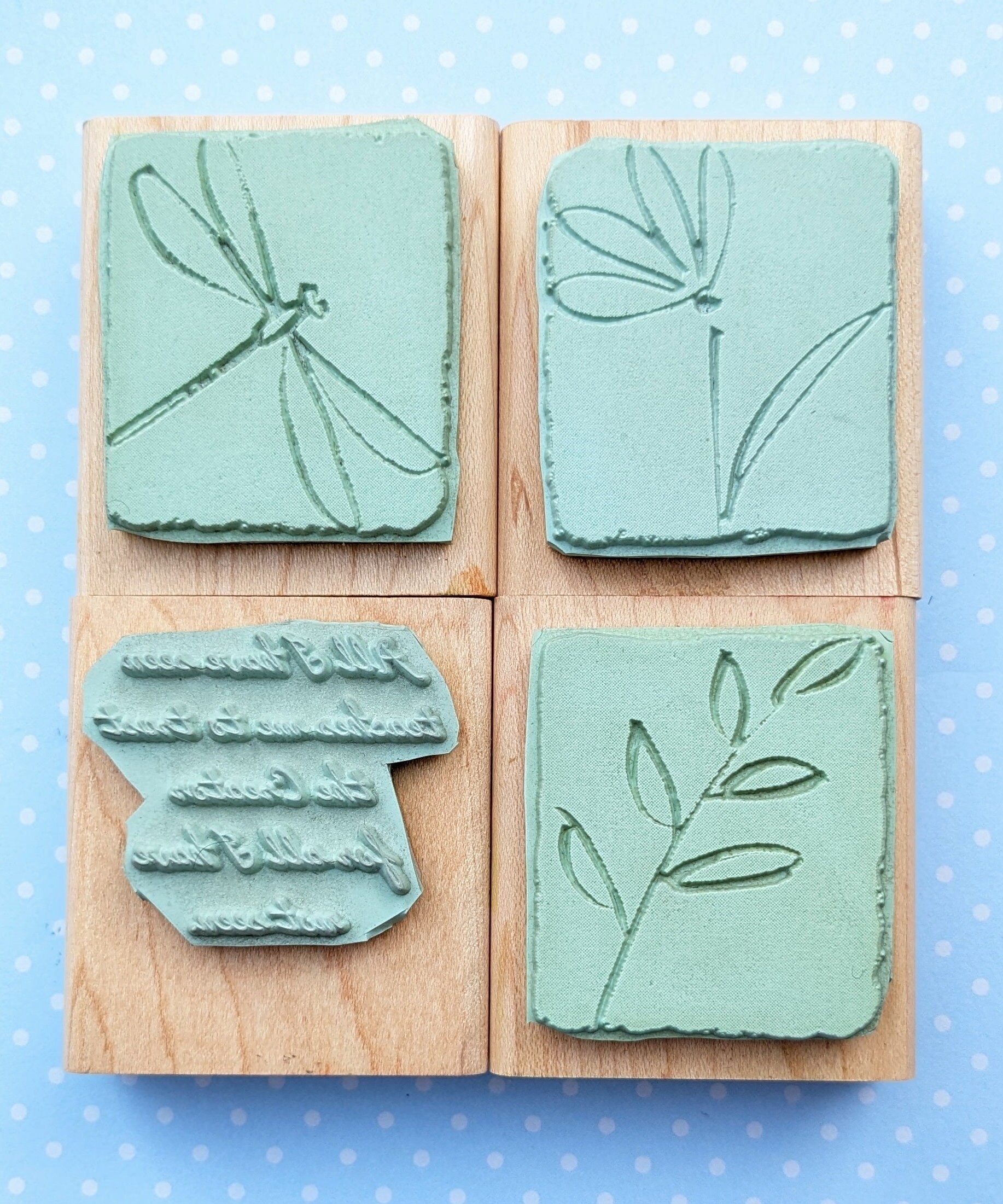 Stampin' up Retired 'all I Have Seen' Stamp Set Wood Mounted Original ...