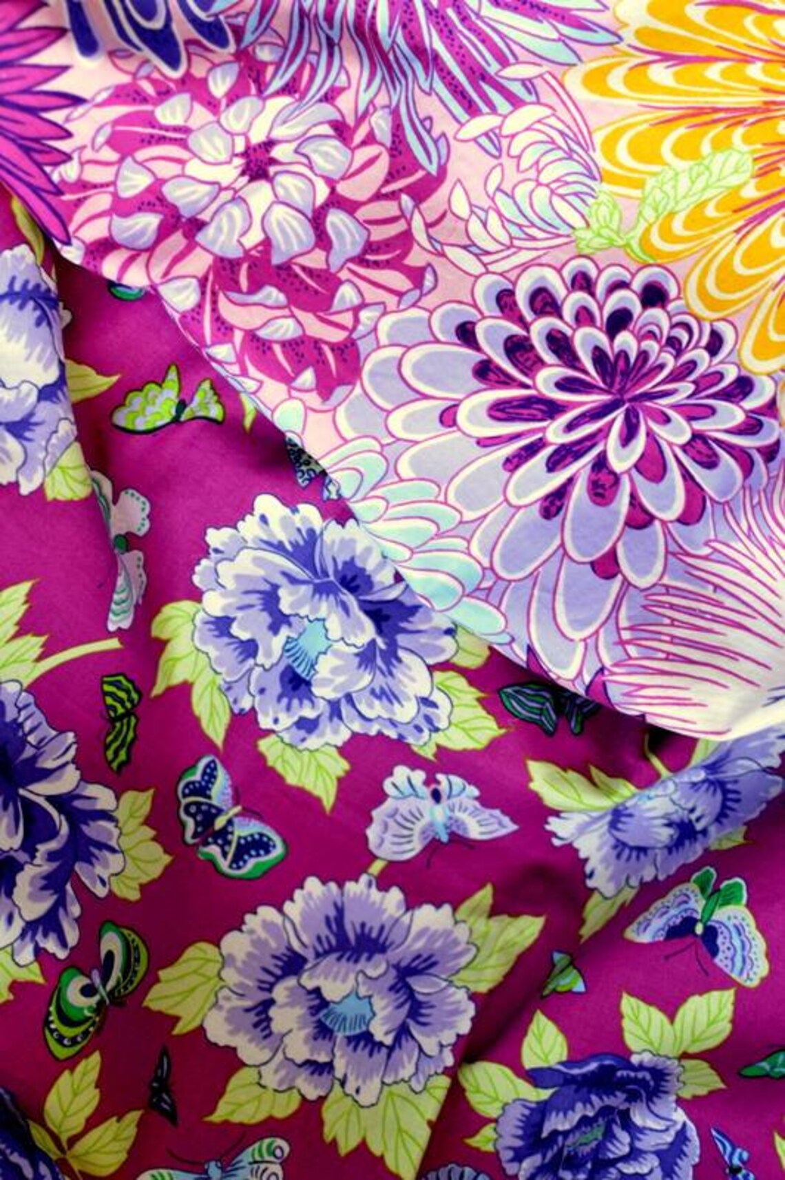 Philip Jacobs "snow Leopard Designs" Peony & Butterfly PWSL023 Serene ...
