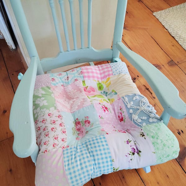 Patchwork Chair - Etsy