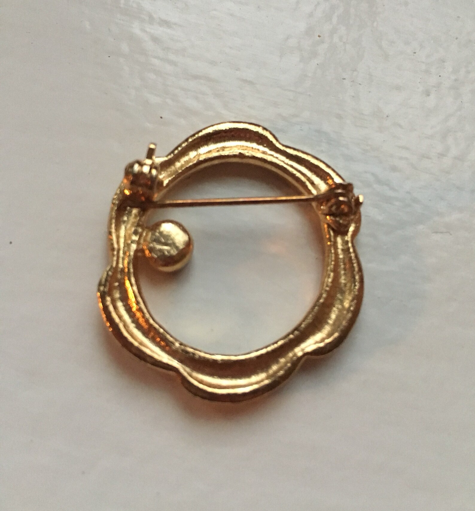 Vintage Circle Pin - Etsy