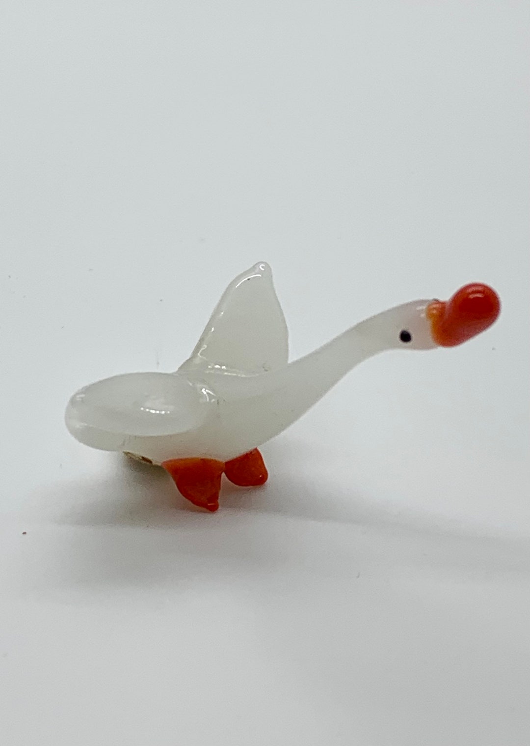 Miniature Goose Figurine, Vintage Japan - Etsy