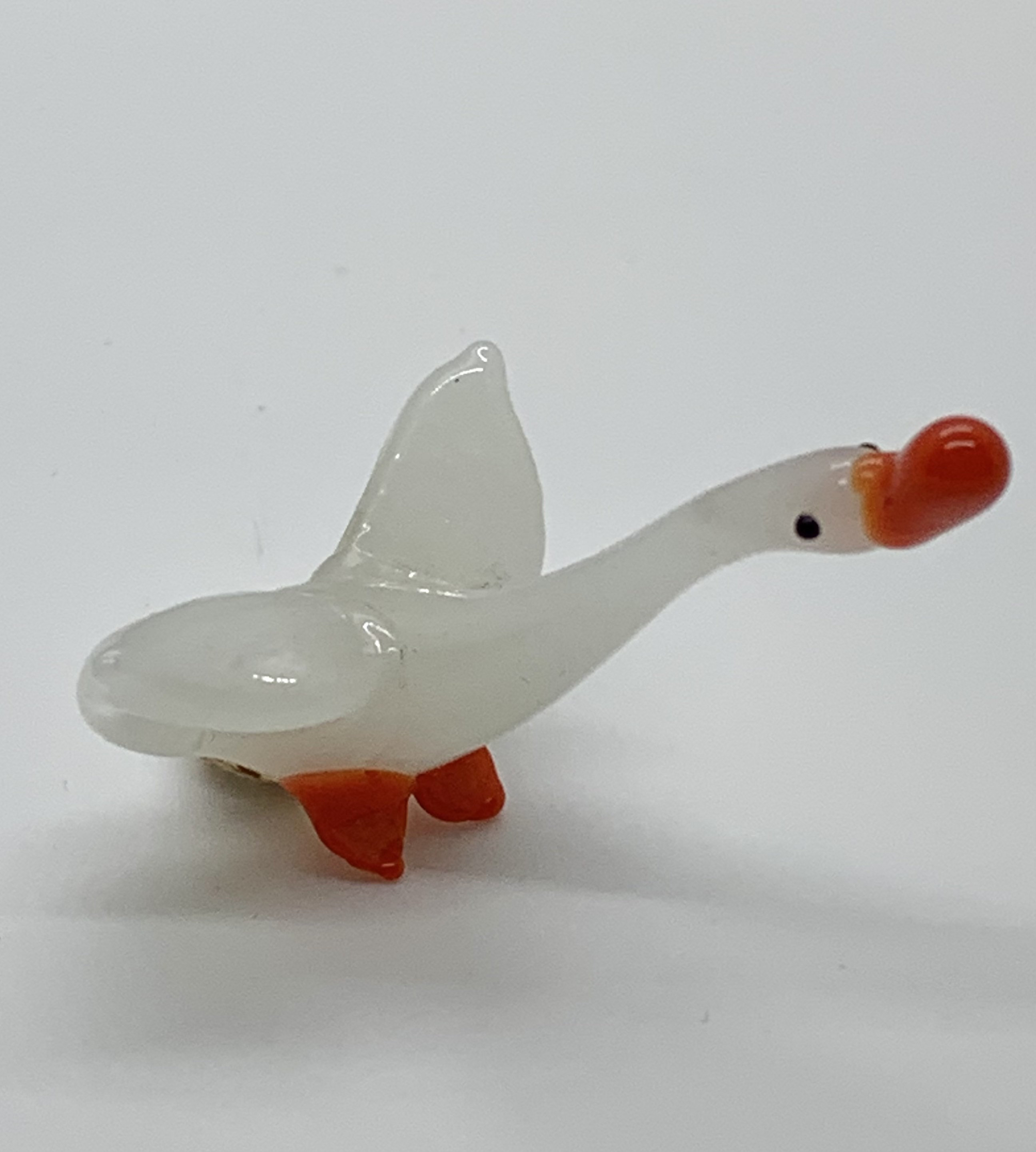 Miniature Goose Figurine, Vintage Japan - Etsy