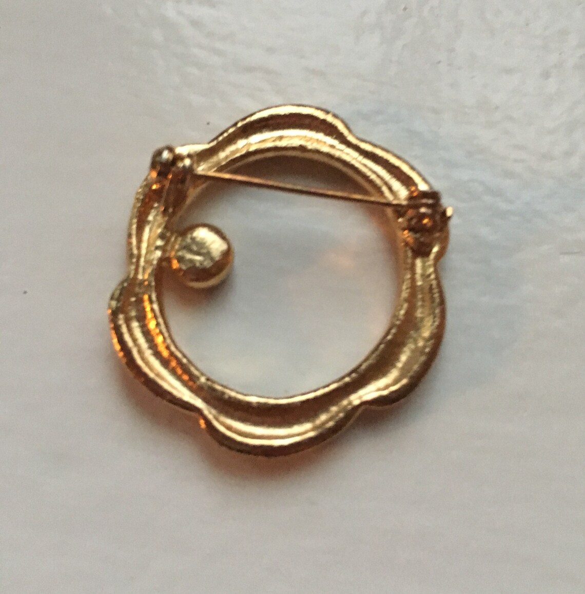 Vintage Circle Pin - Etsy