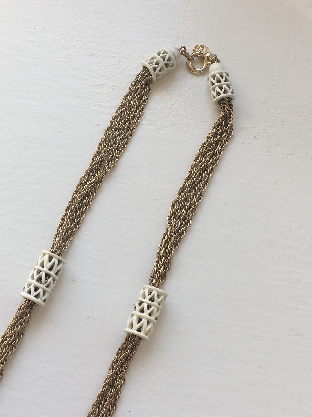 Vintage Hobe Mesh Necklace - Etsy