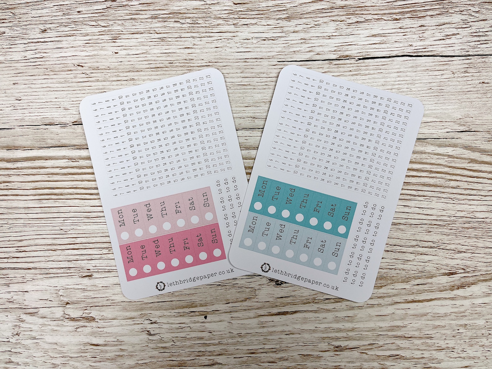 Vertical Hobonichi Weeks Weekly Kits; Winter Kit; Weekly Sticker Kit ...