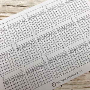 Blank Monthly Calendars; Blank Calendars; Calendar Stickers; Hobonichi ...