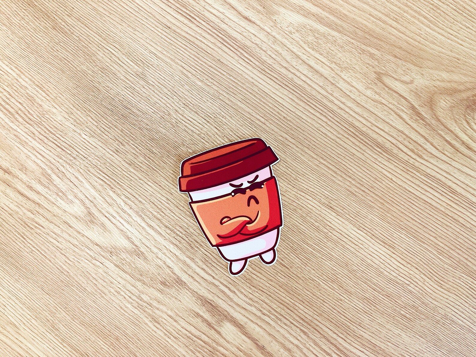 Die Cut Coffee Cup Vinyl Stickers; Notebook Stickers; Kawaii Stickers ...
