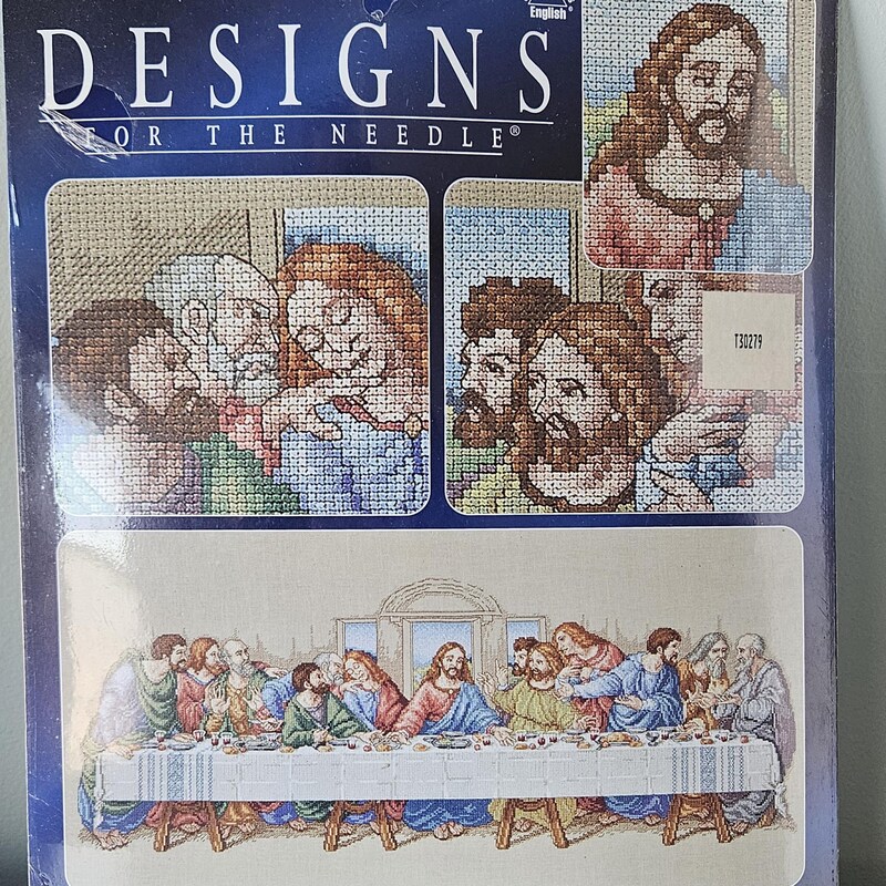Last Supper Cross Stitch - Etsy
