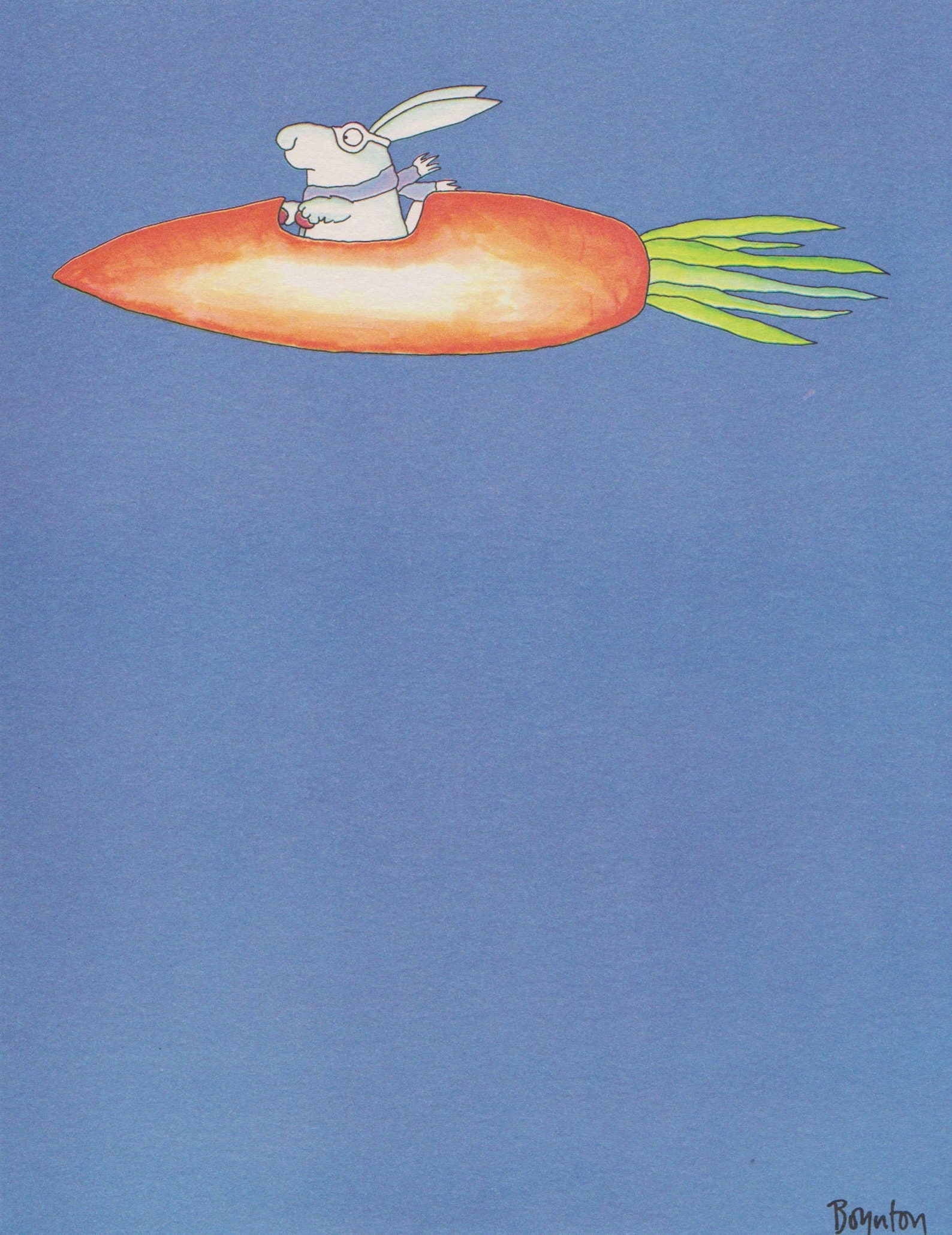 Billionaires Space Race Sandra Boynton Bunny Rabbit in Carrot | Etsy