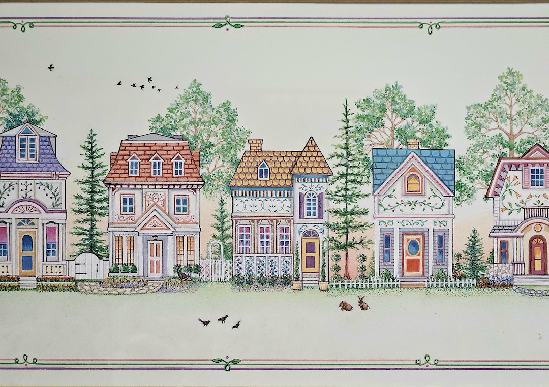 The Lenox Village Print 1994 Artist Signed Commemorative Edition Framed ...