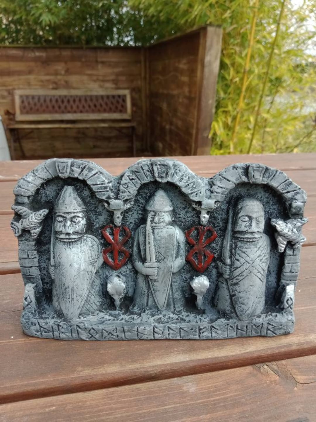 Viking Art, Berserkers Bas Relief, Walhalla, Odin, Odin's Ravens, Thor ...