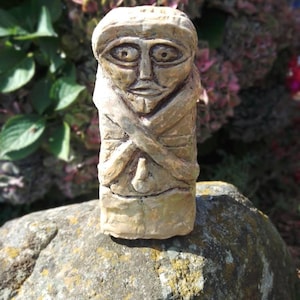 Celtic God, Celtic Art, Irish Janus, Boa's Island God, Pictish God. - Etsy