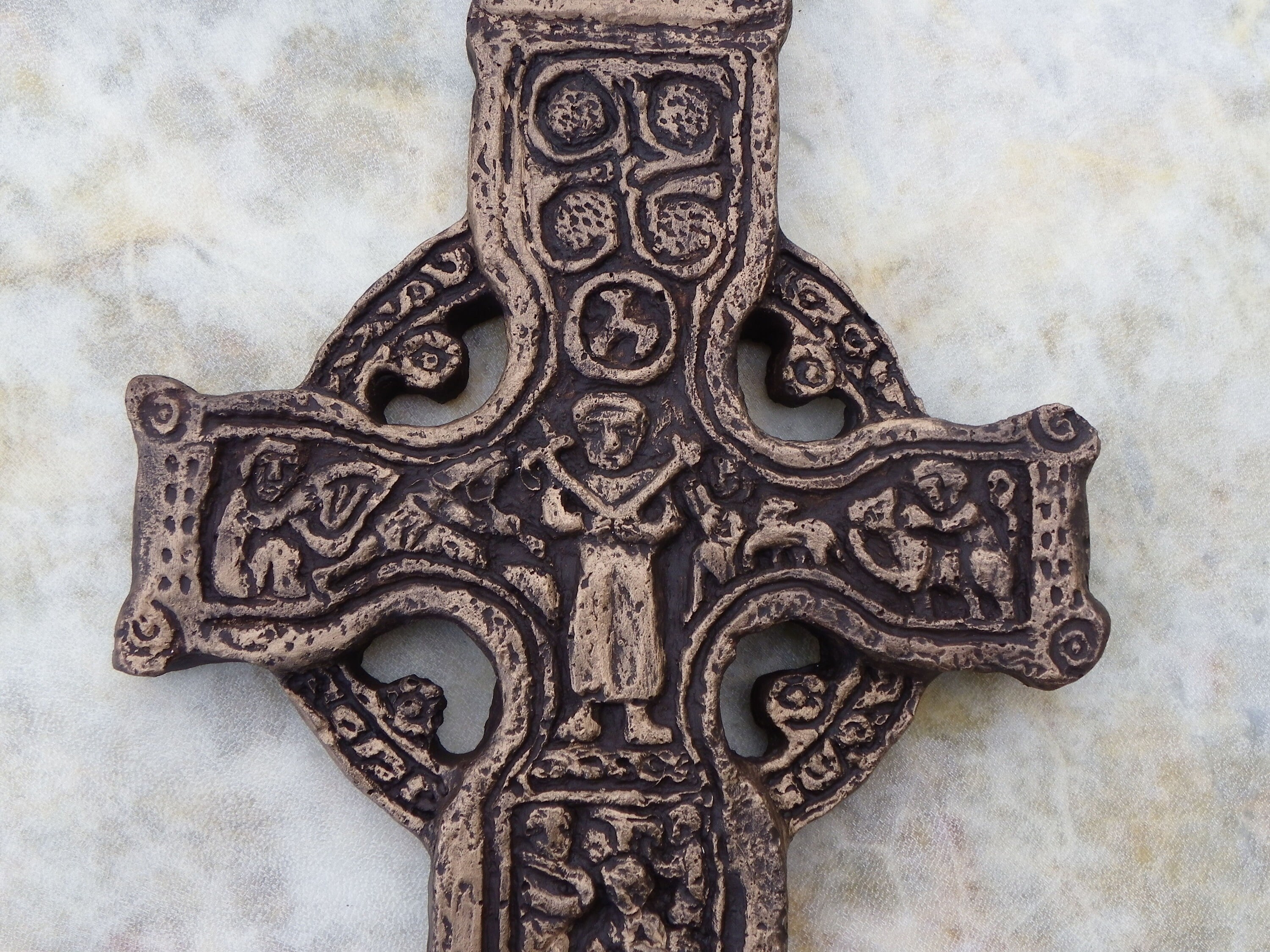 Celtic Cross , Irish Cross, Medieval Cross, Altar Cross (hand Wood ...