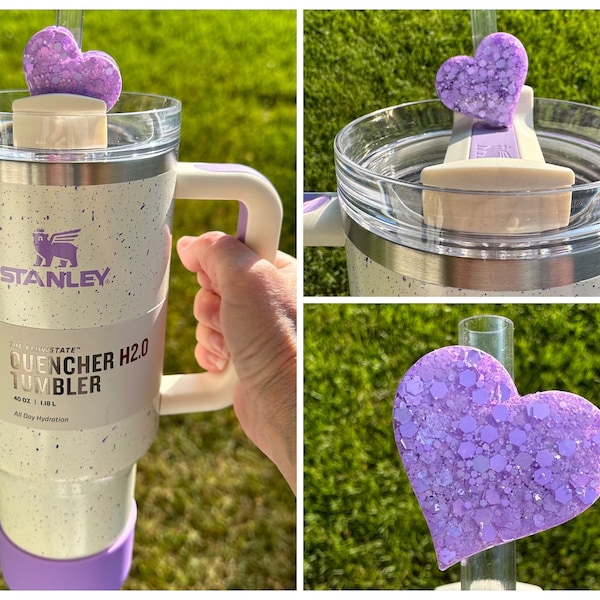 Lavender Stanley Straw Topper - Etsy