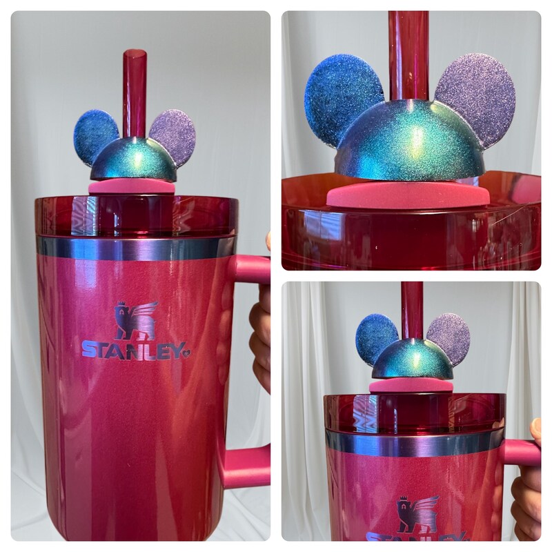Mickey Mouse Straw Topper - Etsy