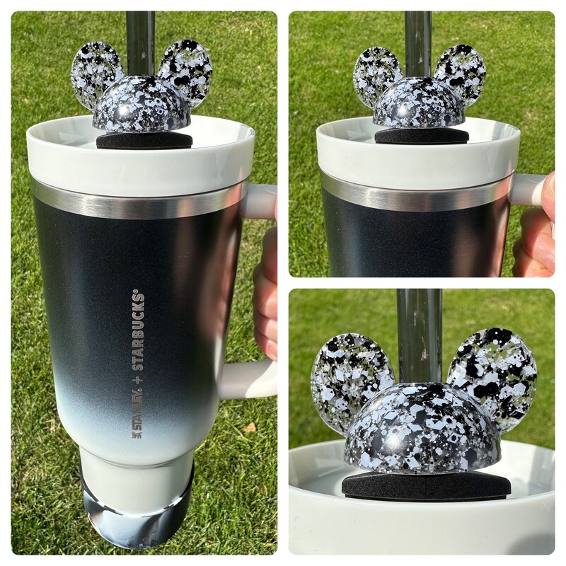 Mickey Mouse Straw Topper - Etsy