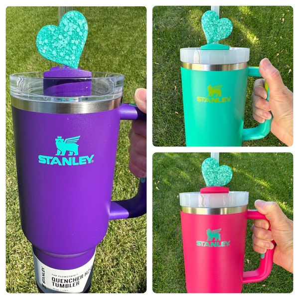 Stanley Cup Turquoise Straw Topper - Etsy
