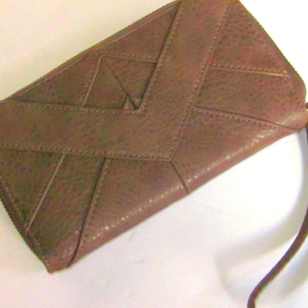 Leather Fold Over Wallet - Etsy